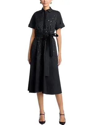 UNGARO Kace Dress - Black