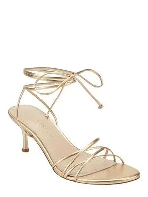 MARC FISHER LTD. Gineva Strappy Leather Dress Sandals