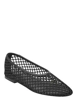 MARC FISHER LTD. Jazlyn Woven Dress Flats - Black