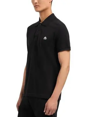 Moose Knuckles Everett Polo Shirt - Black