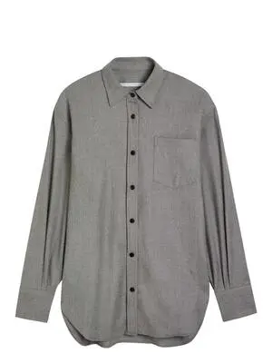 Maria Mcmanus Patch-pocket Shirt - Grey