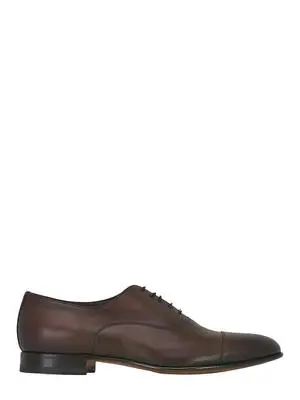 Santoni Darian Lace-up Oxford Shoes - Brown