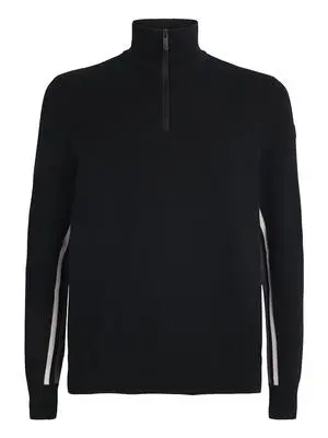 Fusalp Quarter-zip Natom Sweater - Black