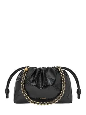 Loewe Medium Flamenco Clutch - Black
