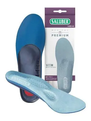 SALUBER Full Length Orthotic Insole - Blue