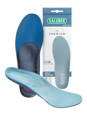 SALUBER Premium Full Length Orthotic Insole - Blue