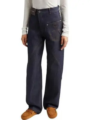 JW Anderson Twisted Workwear Jeans - Indigo