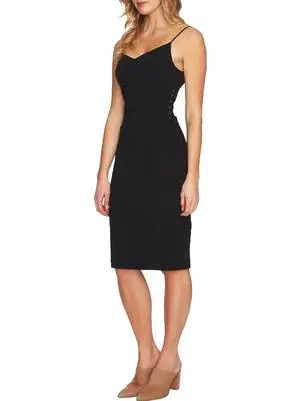 1.State Side Tie Slipdress - Rich Black