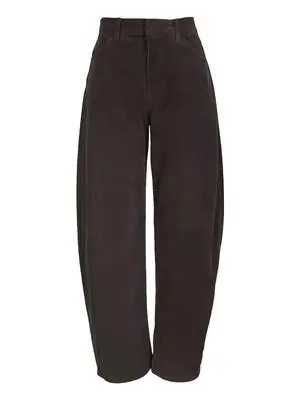 NILI LOTAN Corduroy Trousers - Brown