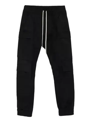 Rick Owens Mastodon Drawstring Cargo Pants - Black