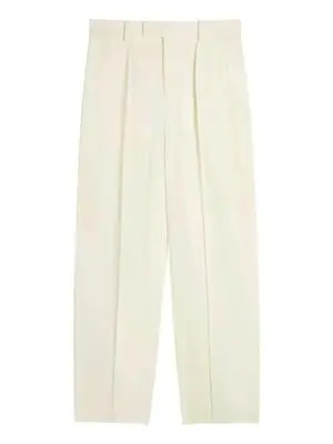 Wardrobe.NYC Pleated Trousers - Neutrals