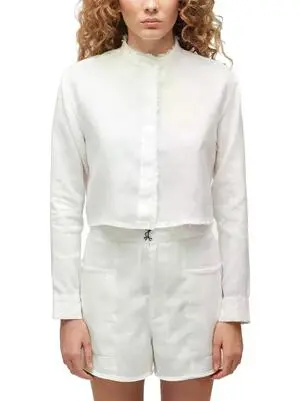 OSKLEN Linen Button-up Shirt - White