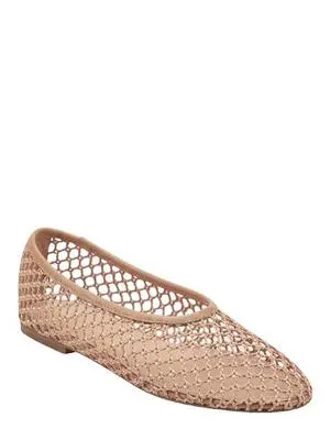 Marc Fisher Jazlyn Pointed Toe Flat Medium Natural