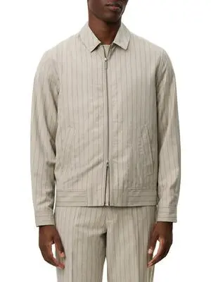 LES DEUX Les Deux Como Pinstripe Coach Jacket