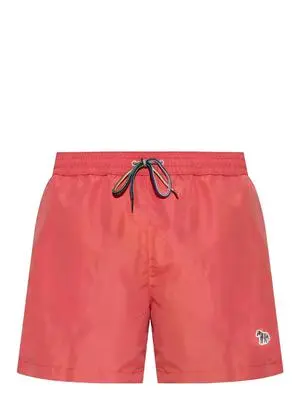 Paul Smith Drawstring-waist Swim Shorts - Red