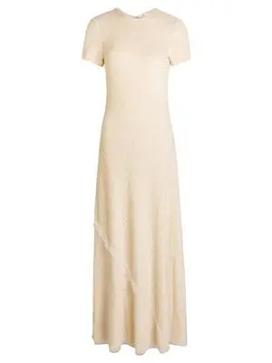 HEIRLOME Julia Bouclé Maxi Dress - Cream