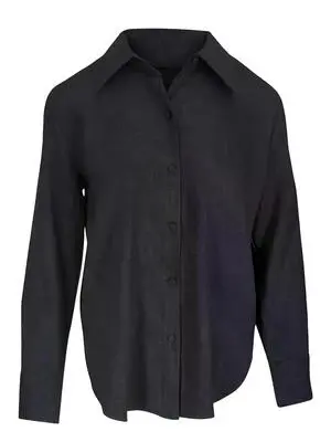 Vince Point-collar Shirt - Grey