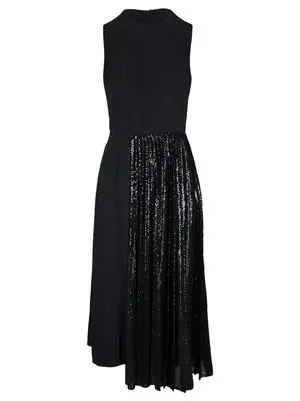 MICHAEL KORS Sequin Embellished Pleated Dress