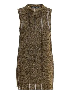 Proenza Schouler Proenza Schouler Maelle Sleeveless V-Neck Top Olive