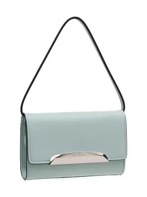 Brandon Maxwell Louise Pochette Bag Blue