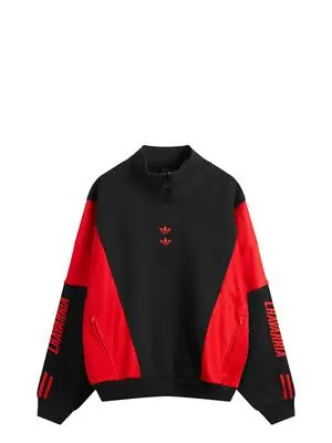 Adidas X Willy Chavarria Watsonville Mockneck - Black/red