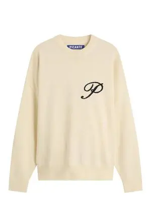 PICANTE Gallery Knit Sweater - Ivory