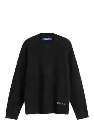 PICANTE Shaggy Sweater - Black