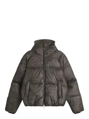 COLE BUXTON Stealth Hooded Down Jacket - Black