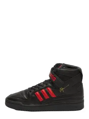 Adidas X Willy Chavarria Forum Hi Sneaker - Core Black/red/carbon