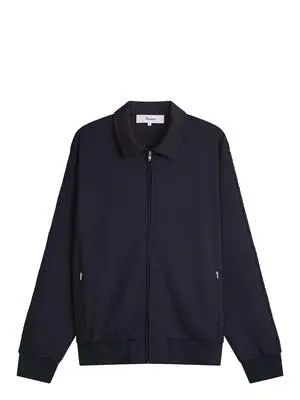 PALMES Tricot Track Jacket - Navy