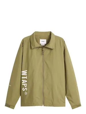 WTAPS Pertex® Logo Track Jacket - Olive Drab