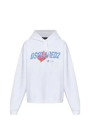 Dsquared2 Printed Sweatshirt - White