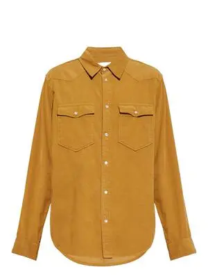 MARANT Corduroy Shirt `vasco - Brown