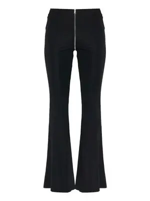 Alexander Wang Zip-detail Flared Trousers - Black