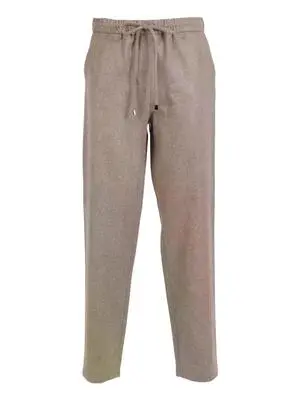 Antonelli Firenze Drawstring-waist Trousers - Neutrals