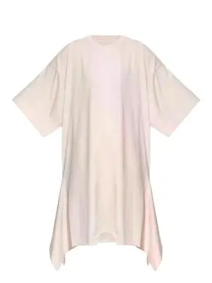 MAISON MARGIELA Asymmetric Short-sleeve Dress - Pink