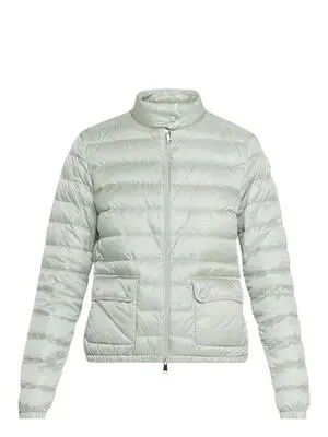 Moncler Lans Short Down Jacket Gray
