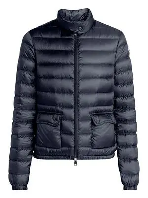 Moncler Lans Short Down Jacket - Navy