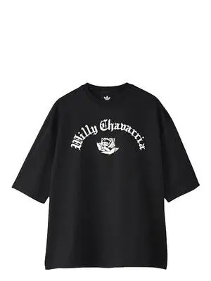 Adidas X Willy Chavarria Logo Short Sleeve T-shirt - Black