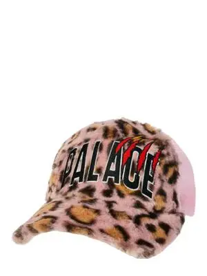 PALACE Claw Furry Trucker - Leopard Pink