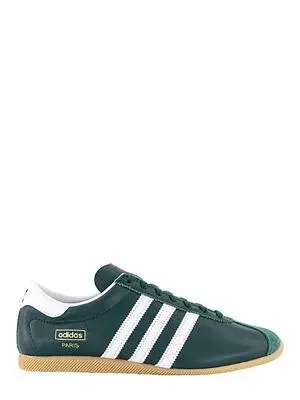 Adidas Paris Leather Trainers - Collegiate Green Whi