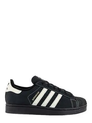 Adidas Leather Trainers - Black Cream