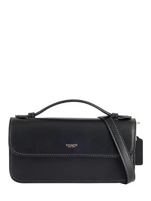 COACH® Elora Leather Cross Body Bag - B4/black