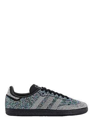 Adidas Samba Og Rhinestone-embellished Trainers - Black Silver Rhinestone