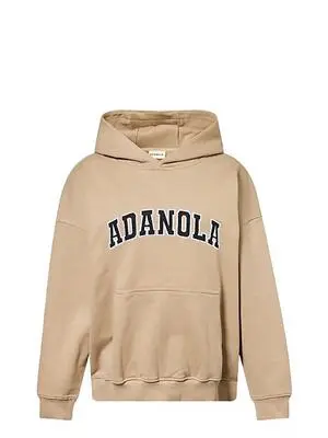 ADANOLA Oversized Cotton-jersey Hoody - Clay Beige