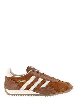 Adidas Sl 72 Pt Suede And Nylon Trainers - Dusky Bronze Wonder Whit