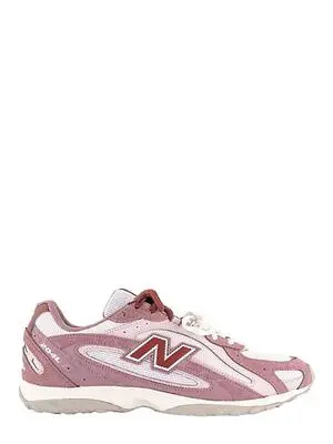 NEW BALANCE 204l Suede And Mesh Trainers - Rosewood Pink Salt