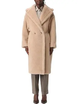 Max Mara Fur Coat - Beige
