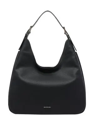 Michael Kors Nolita Large Pebbled Shoulder Bag - Black