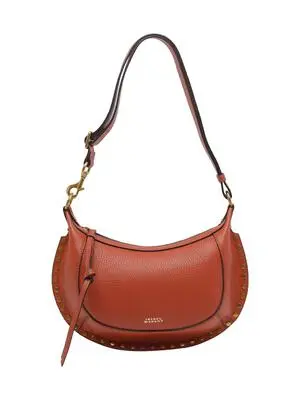 Isabel Marant Étoile Isabel Marant Studded Leather Crossbody Bag Red